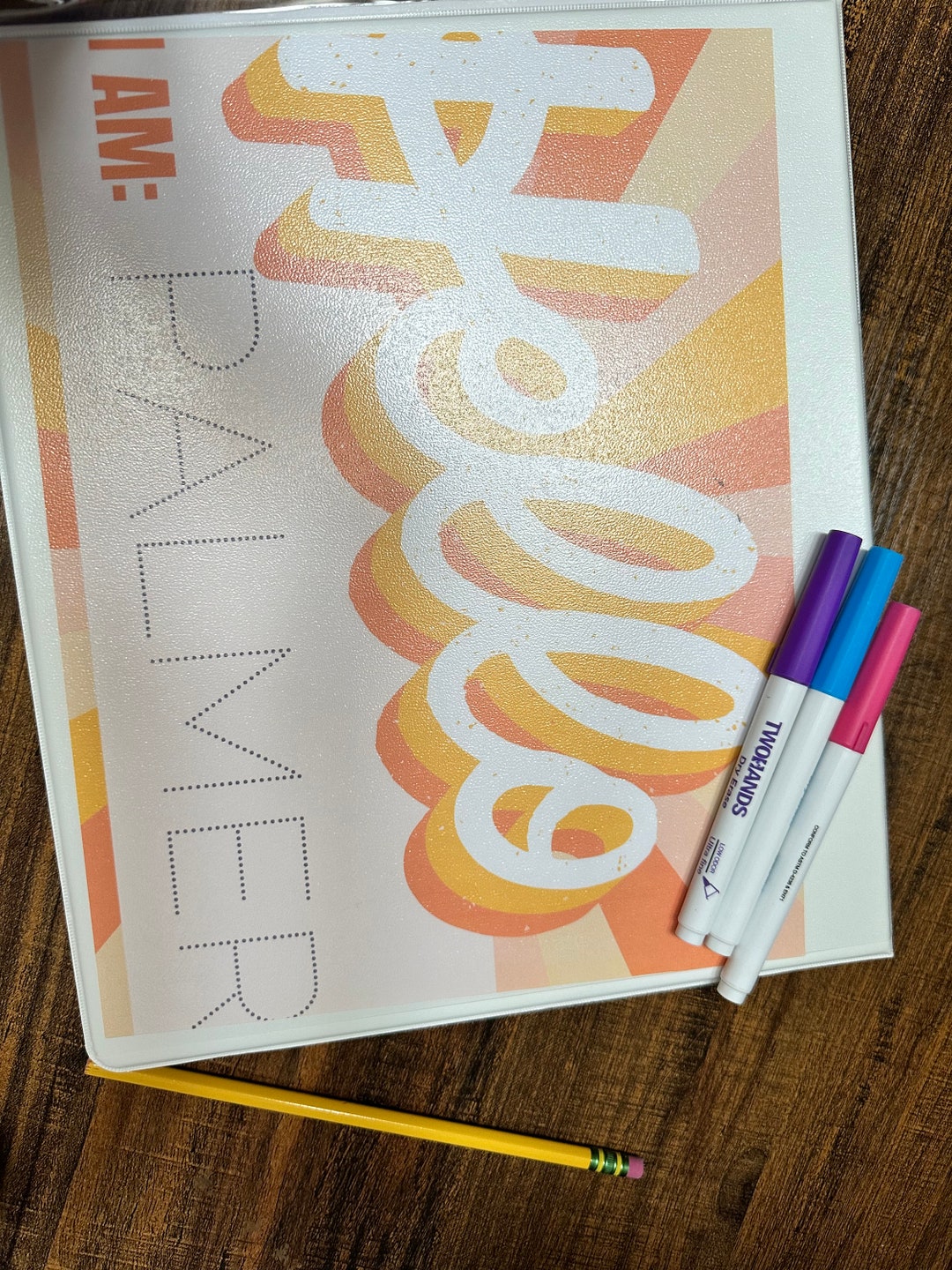 Preschool Learning Book Physical Copy - Etsy