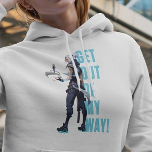 Jett Hoodie From Valorant - Valorant Merch, Video Game, Hoodie ...