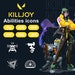 Valorant Killjoy Agent Abilities Icons - SVG PNG EPS Pdf Figma Vector ...