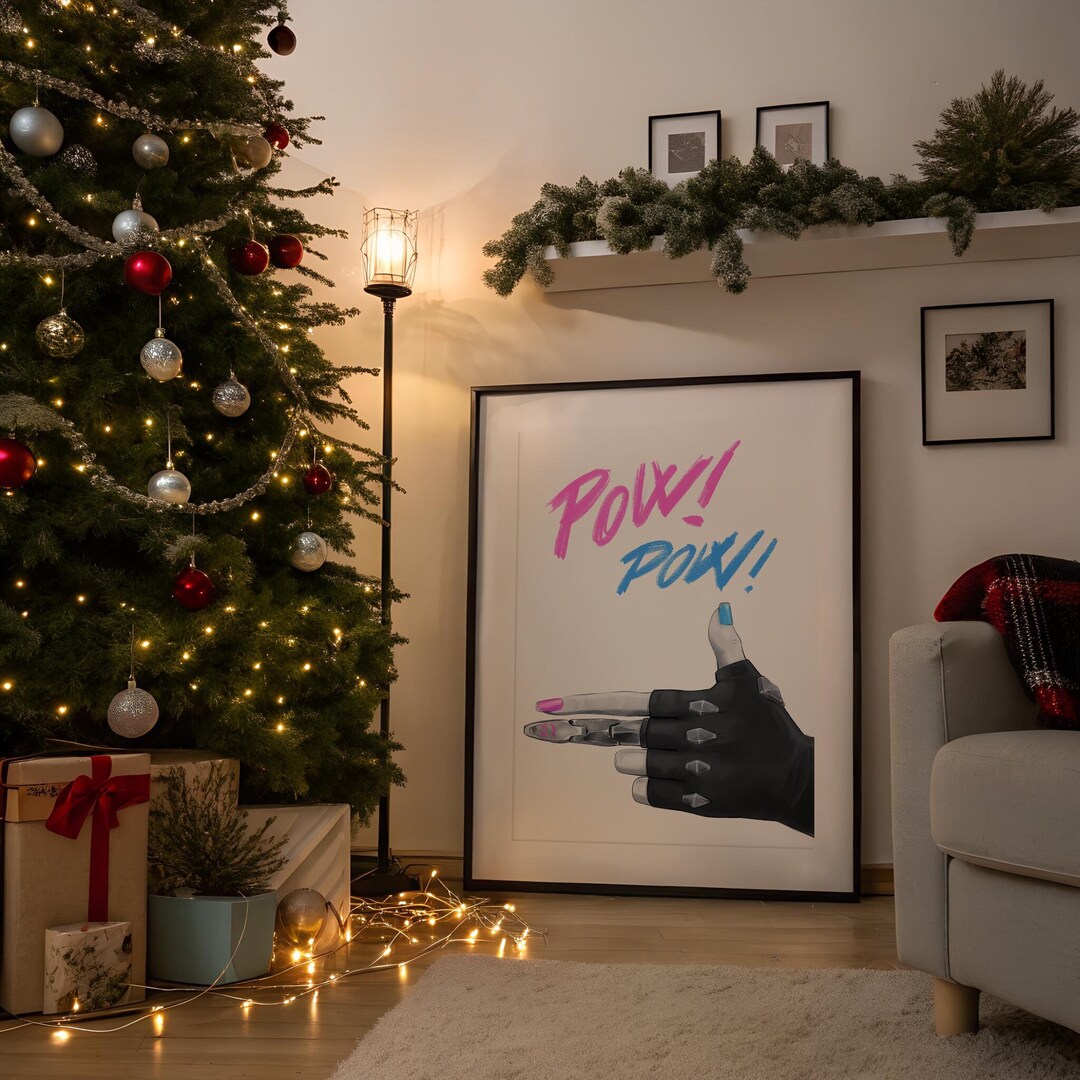 Arcane Season 2 Jinx Poster - Jinx Pow Pow - Gaming Wall Art - League ...