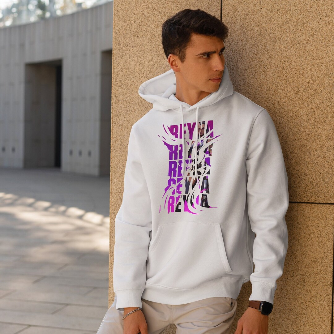 Unisex Reyna Name Art Valorant Hoodie, Valorant Sweatshirt - Perfect ...