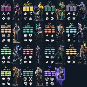 Valorant Omen Agent Abilities Icons - SVG PNG EPS pdf Figma Vector Logo ...