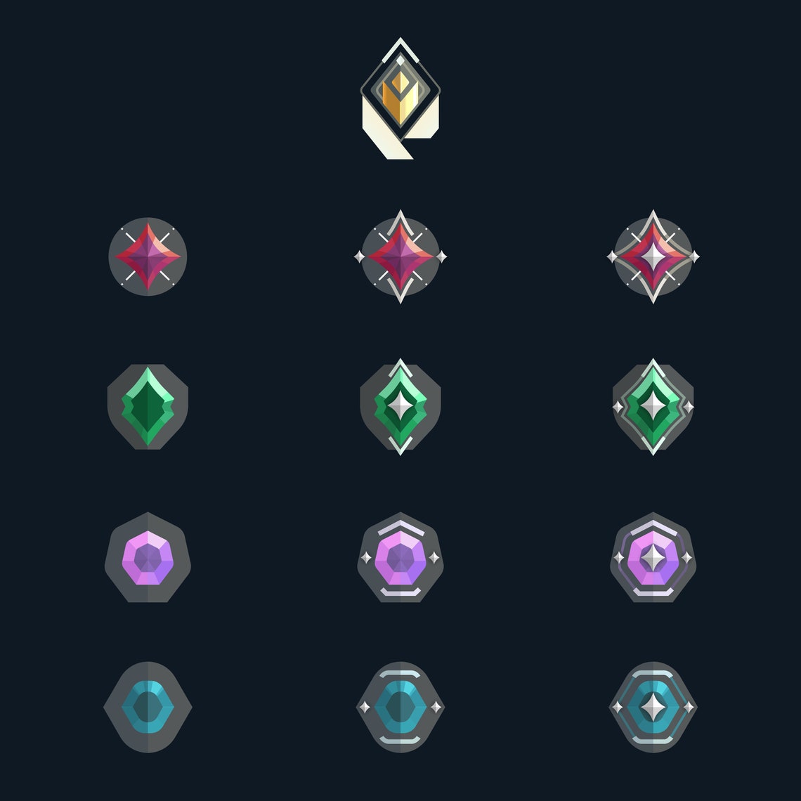 Valorant Ranks PNG SVG, EPS, Figma, Pdf ( Gold, Platinum, Diamond ...