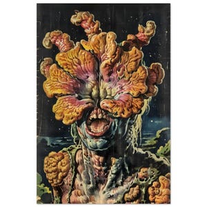 The Last of Us Clicker Infected Poster - Retro Comics Art Style for ...