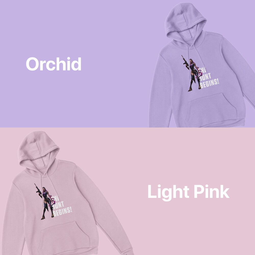 The Hunt Begins Reyna Hoodie From Valorant Valorant Merch, Video Game ...