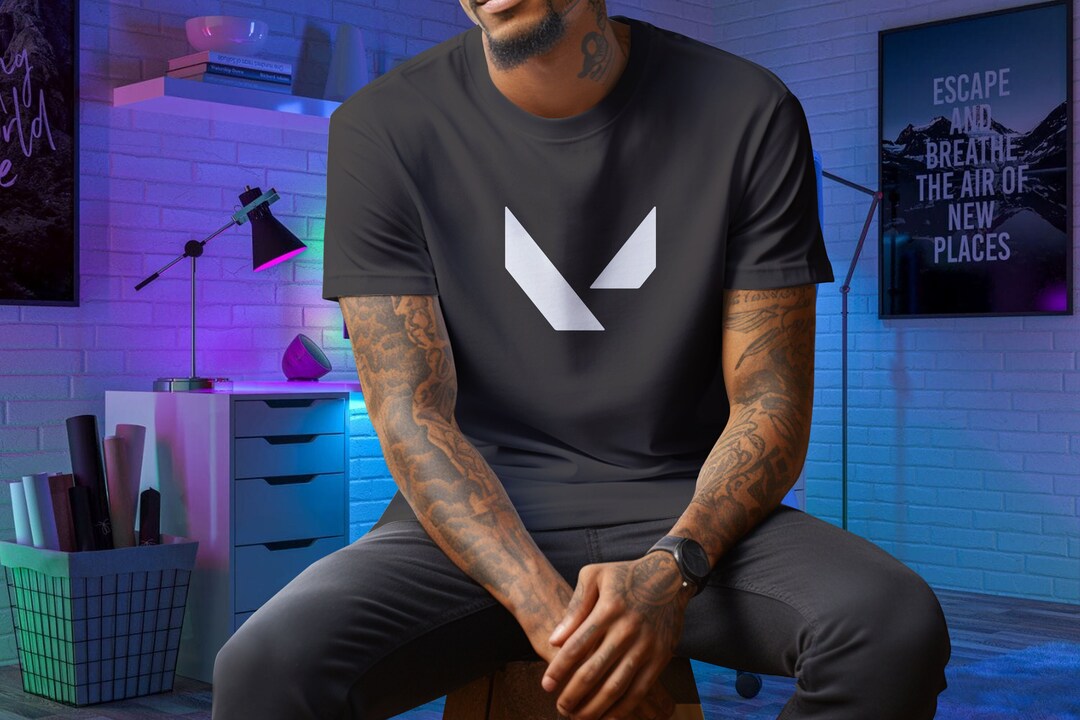 Valorant Logo Unisex T-shirt - Gamer Gift, Gaming Tee, Brother Gift ...