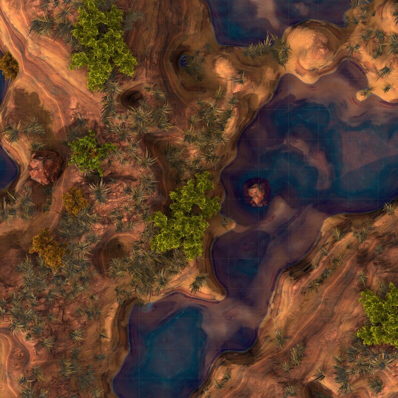8K Tropical Lakes Battle Map Dnd Battle Map D&D Battlemap - Etsy Ireland
