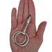 Carabiner, Hitch, Clasp, Hook, Metal Shackle, Silver, Fashion - Etsy