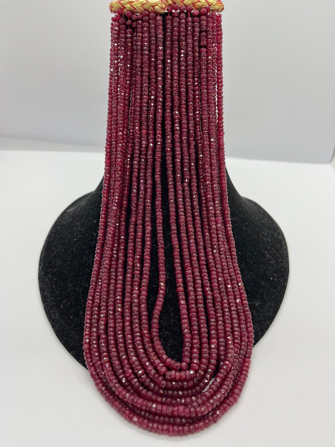 Natural Ruby String - Etsy