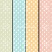 Baby Colors Digital Paper Pack, Baby Girl Printable Background, Baby ...