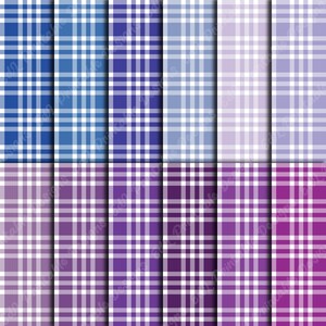 100 Buffalo Plaid Pattern Digital Paper, Tartan Printable Background ...