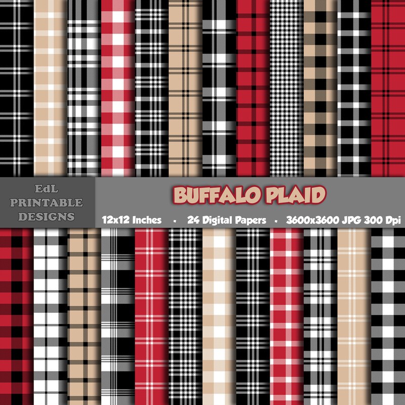 Buffalo Check Plaid - Etsy