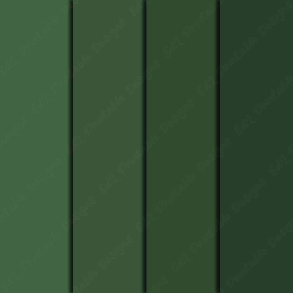 Shades of Green Digital Paper, Printable Green Solid Colors Background ...