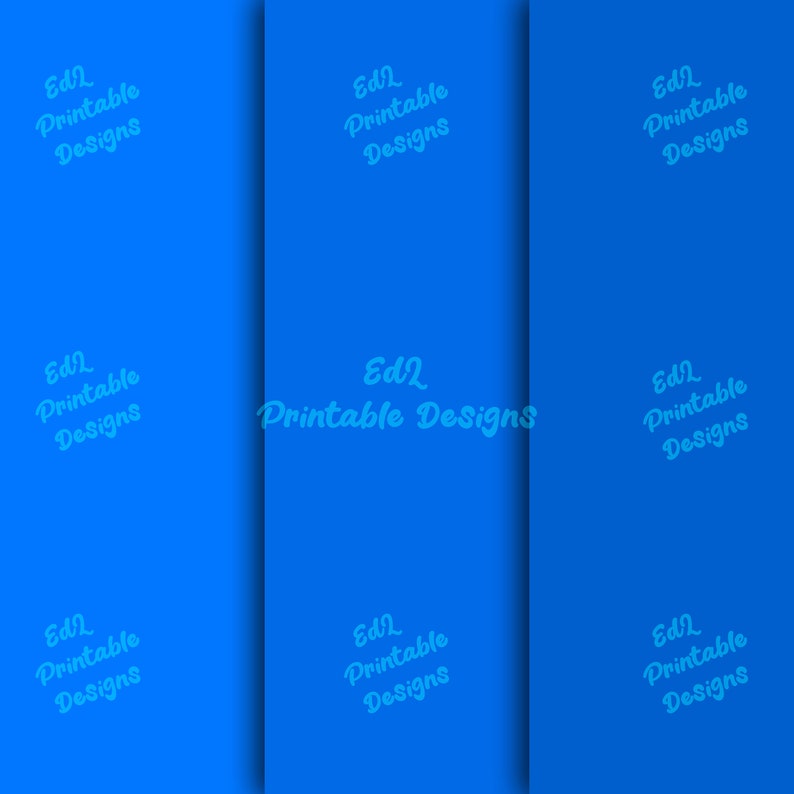 Blue Shades Digital Paper Pack, 12x12 Scrapbook Backgrounds (set of 18 ...