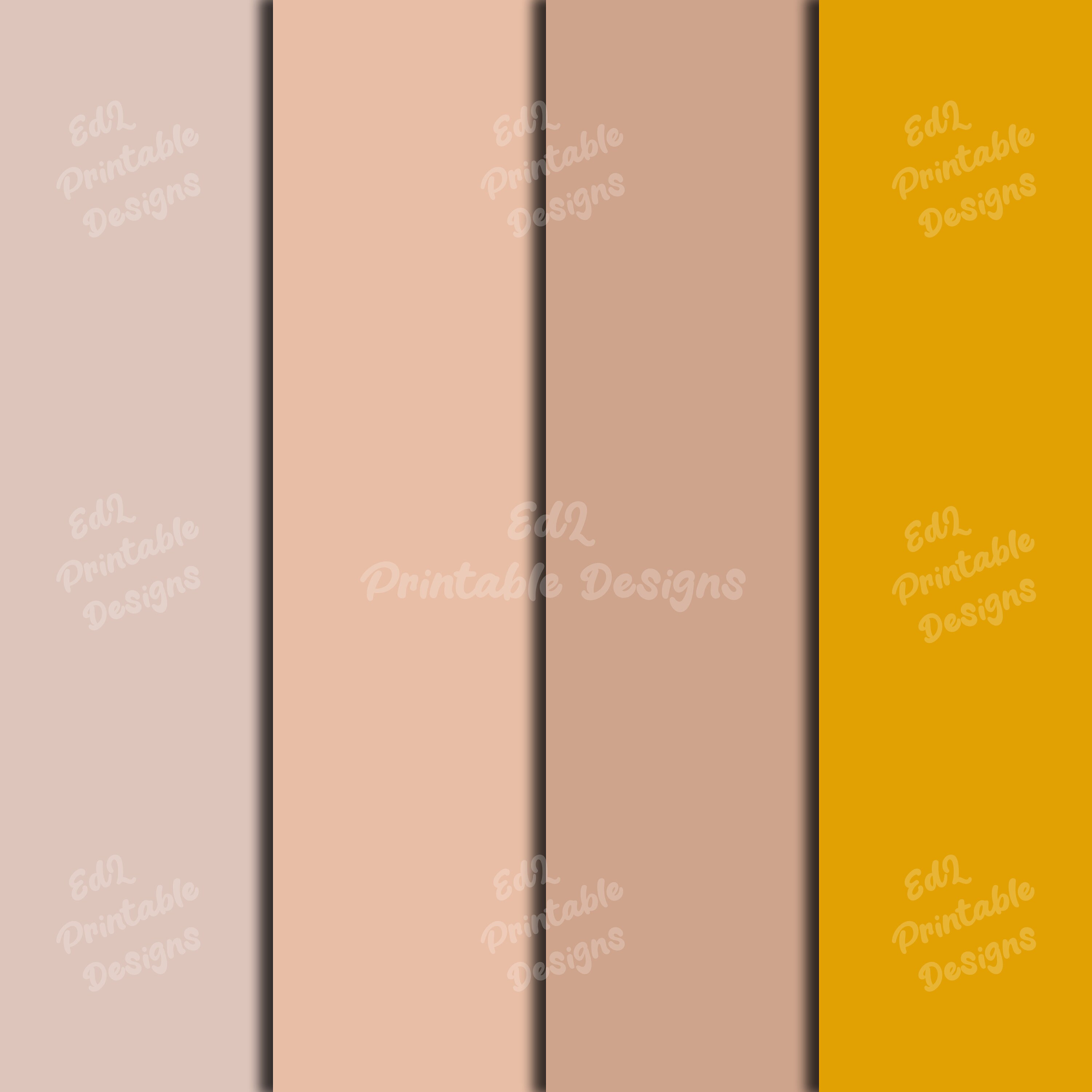 Earth Tones Digital Paper Pack, Boho Solid Colors Printable Background ...