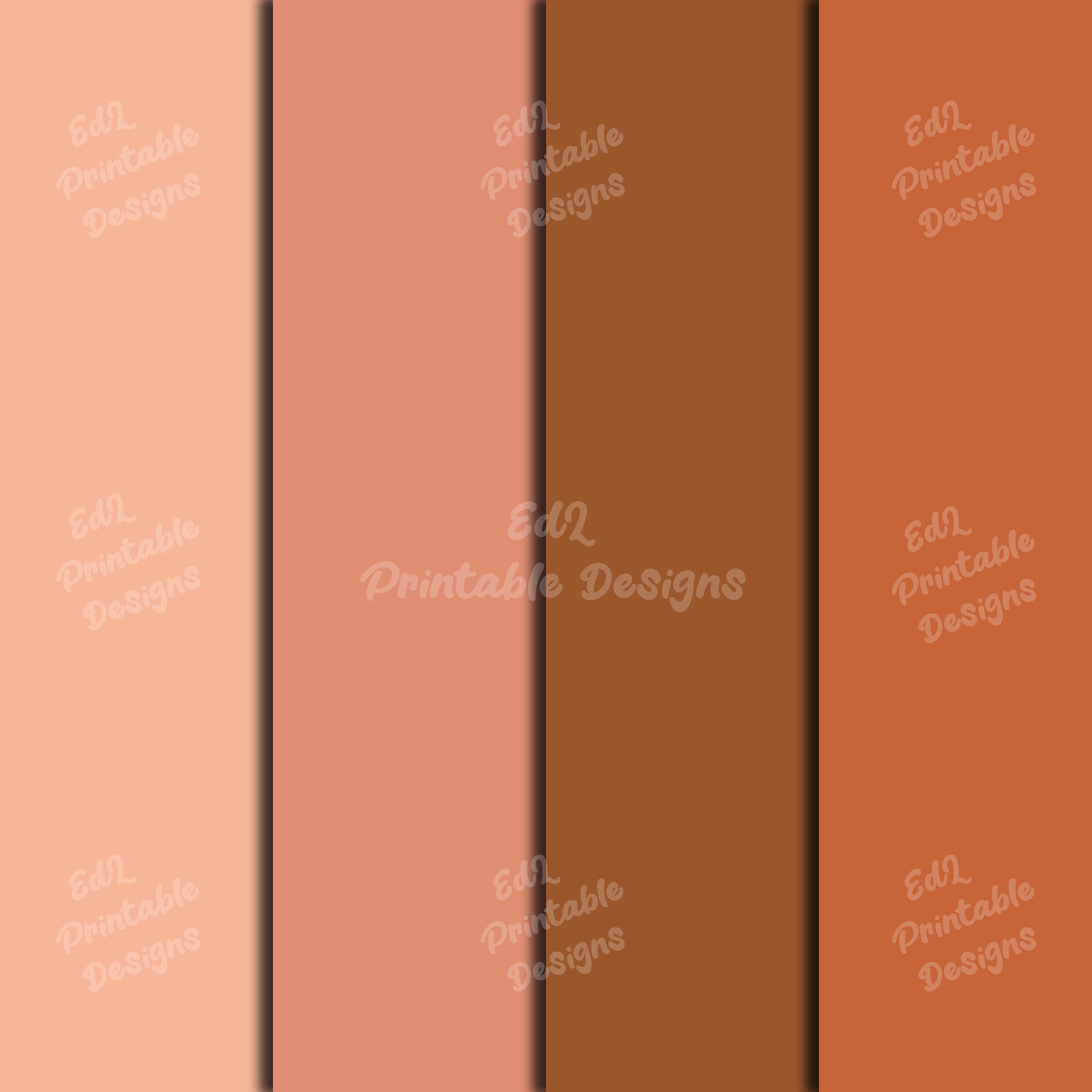 Earth Tones Digital Paper Pack, Boho Solid Colors (set of 24) (digital ...