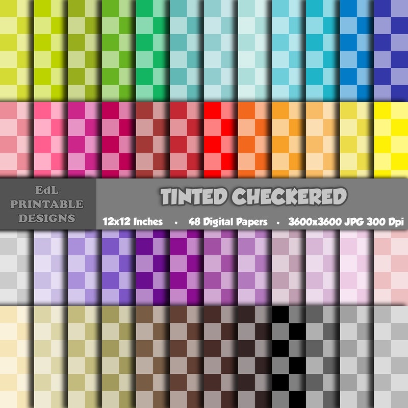 Checker Set - Etsy