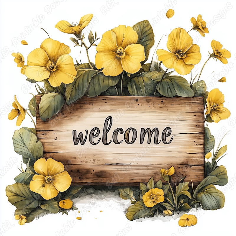 Acrylic Word Welcome Sign - Etsy