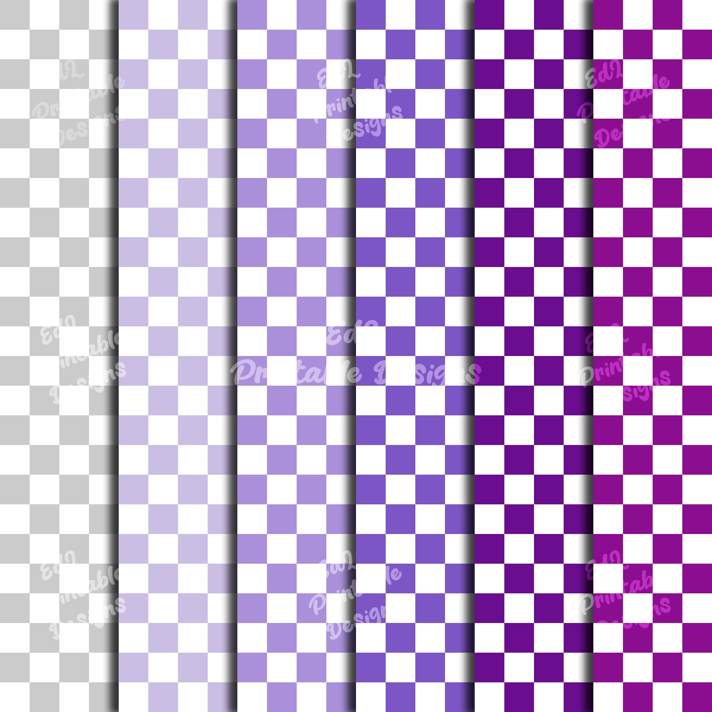 Checkered Digital Paper, Checkerboard Printable Background, Checker ...