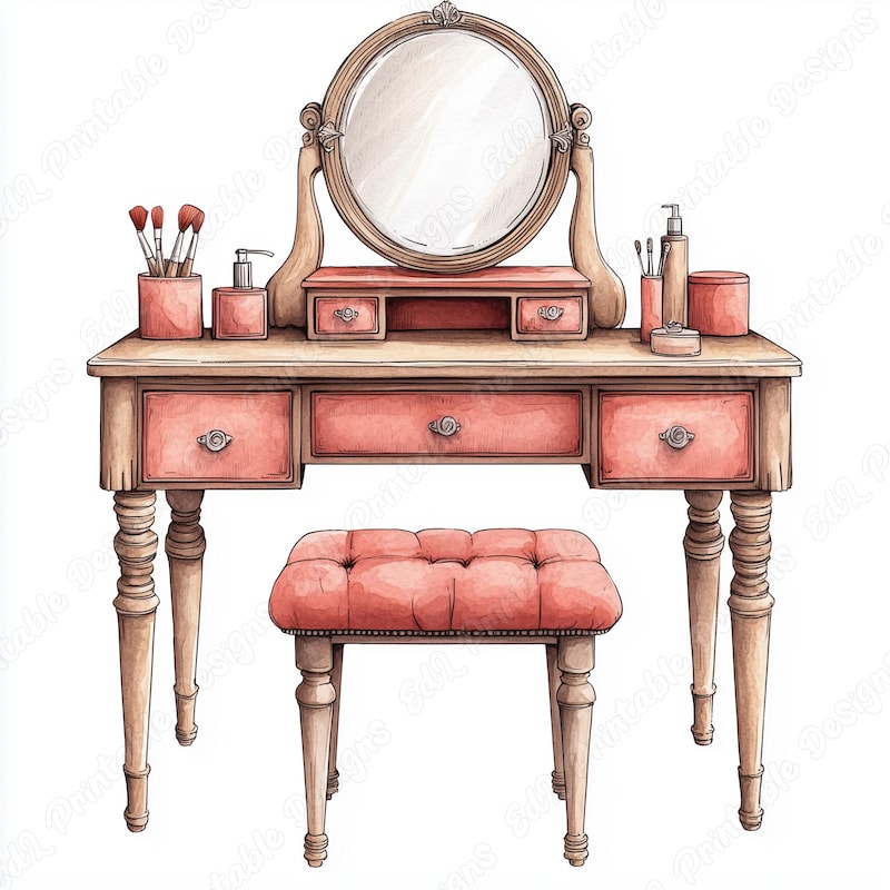 Vanity Table - Etsy