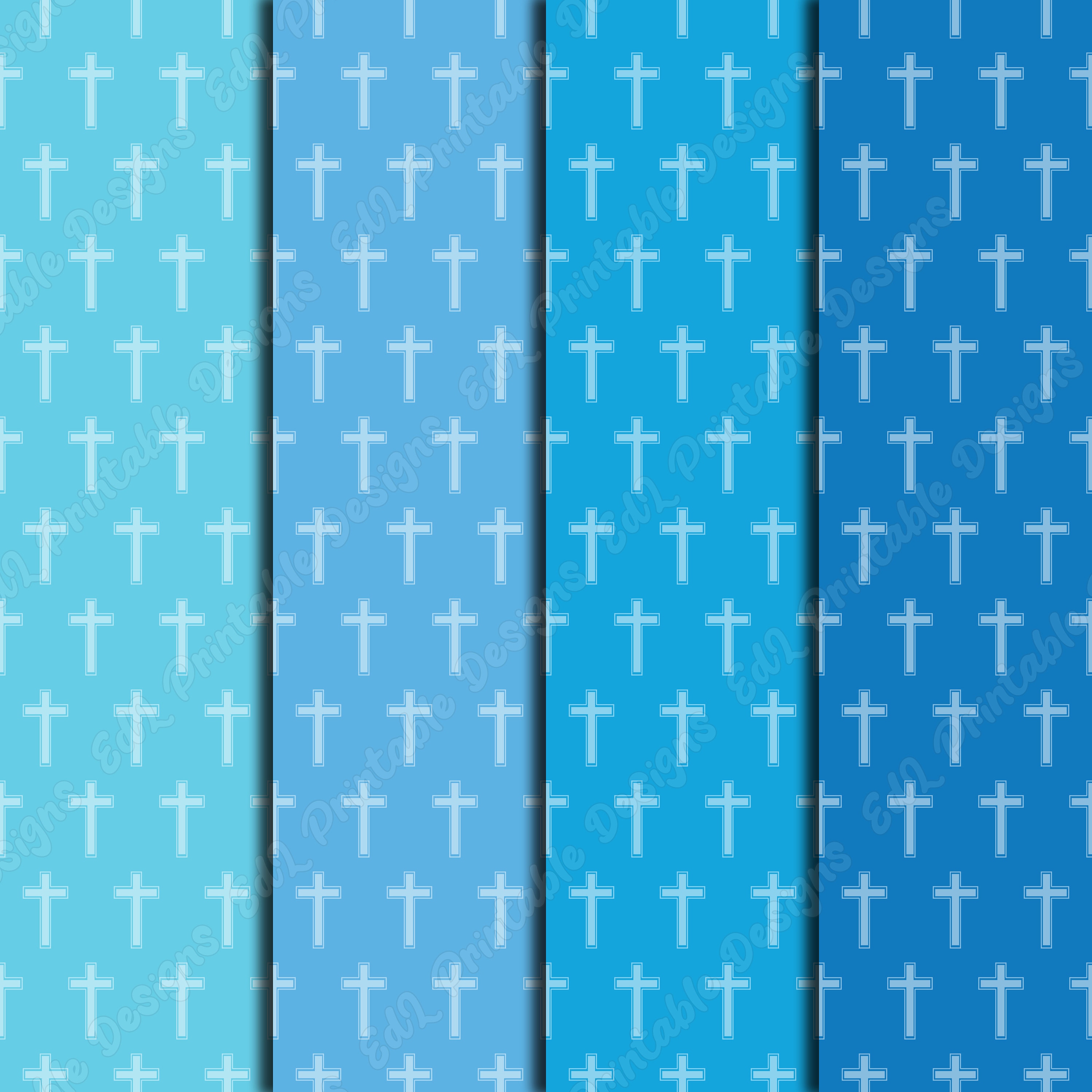 Tinted Holy Cross Digital Paper, Jesus Cross Printable Background ...