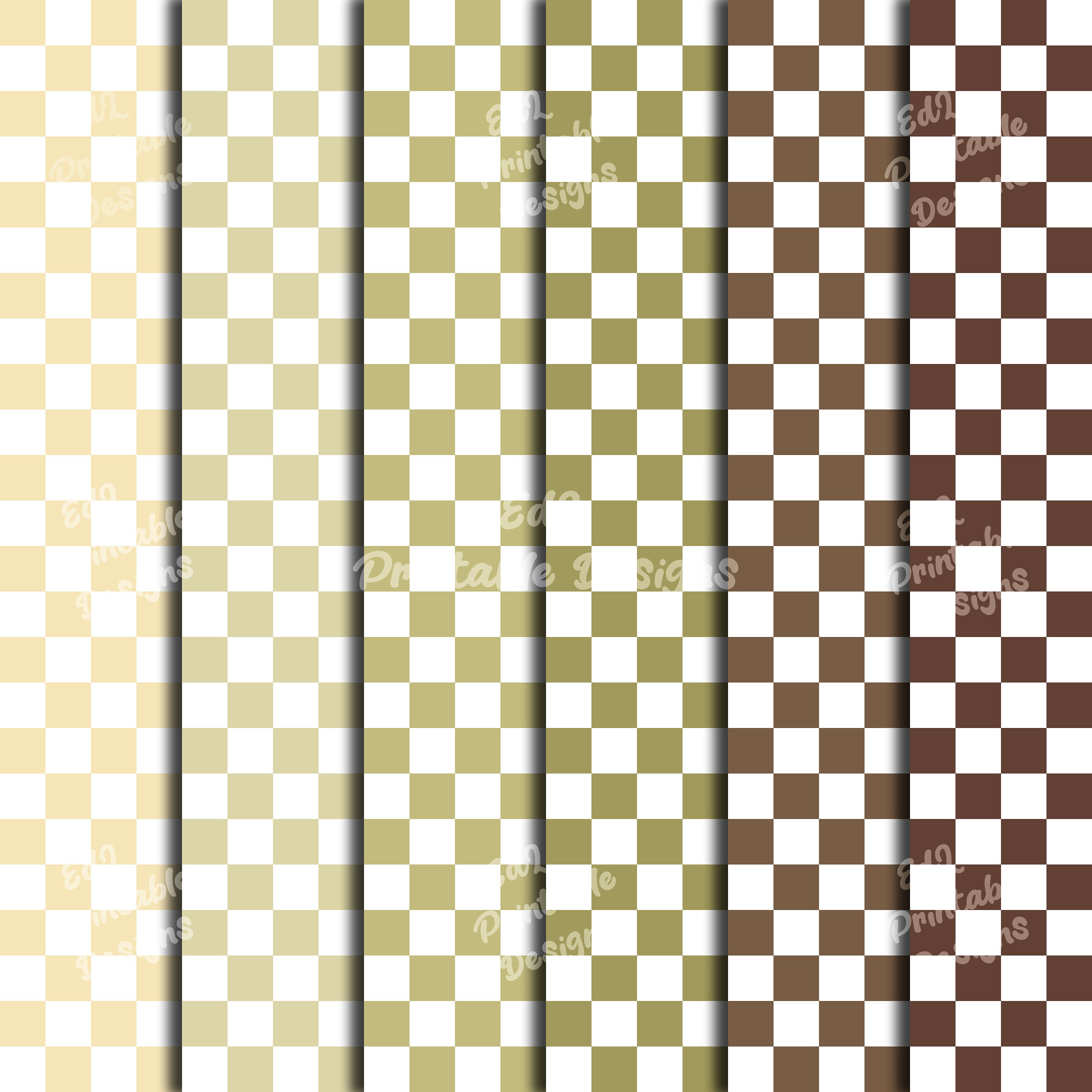 Checkered Digital Paper, Checkerboard Printable Background, Checker ...