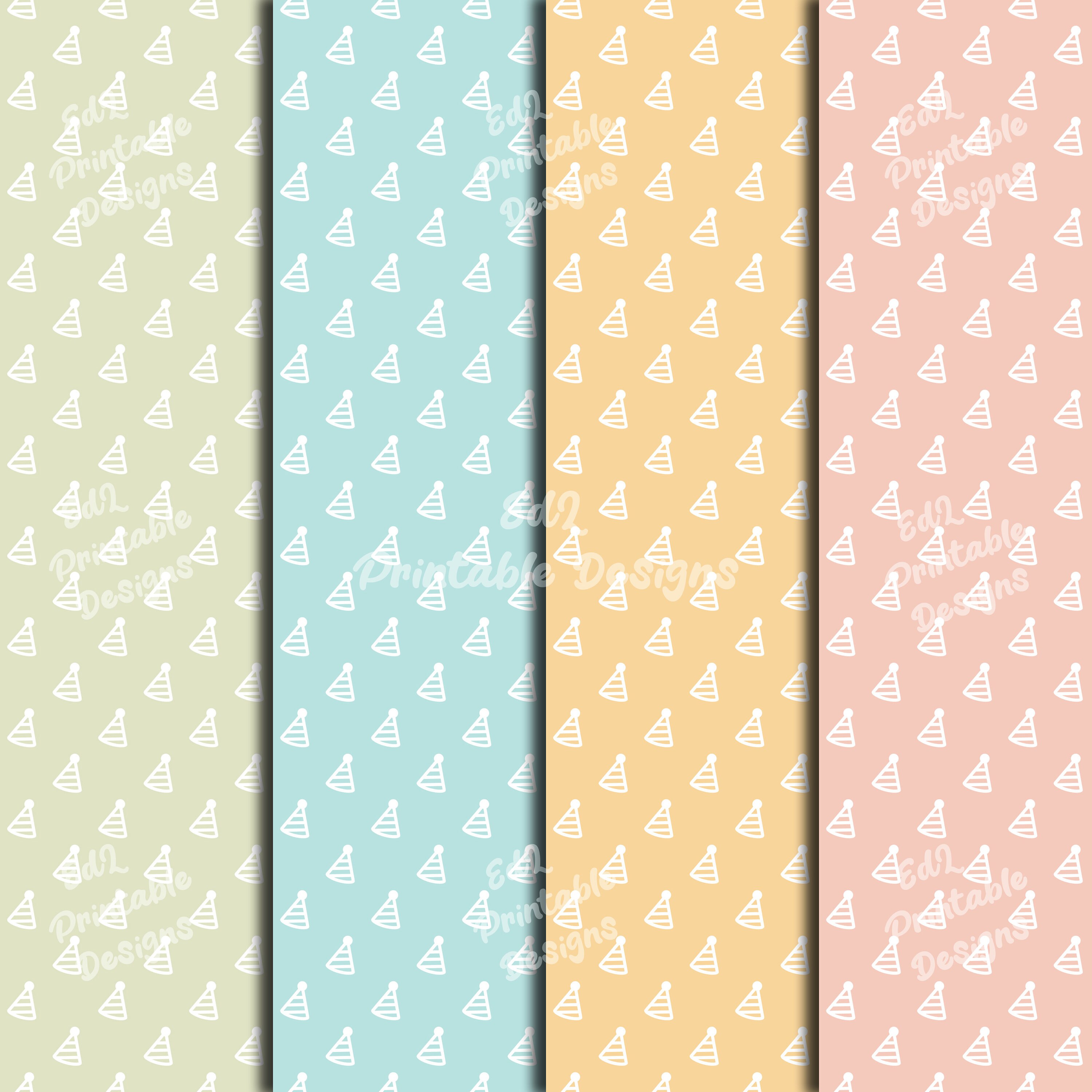 Baby Colors Digital Paper Pack, Baby Girl Printable Background, Baby ...