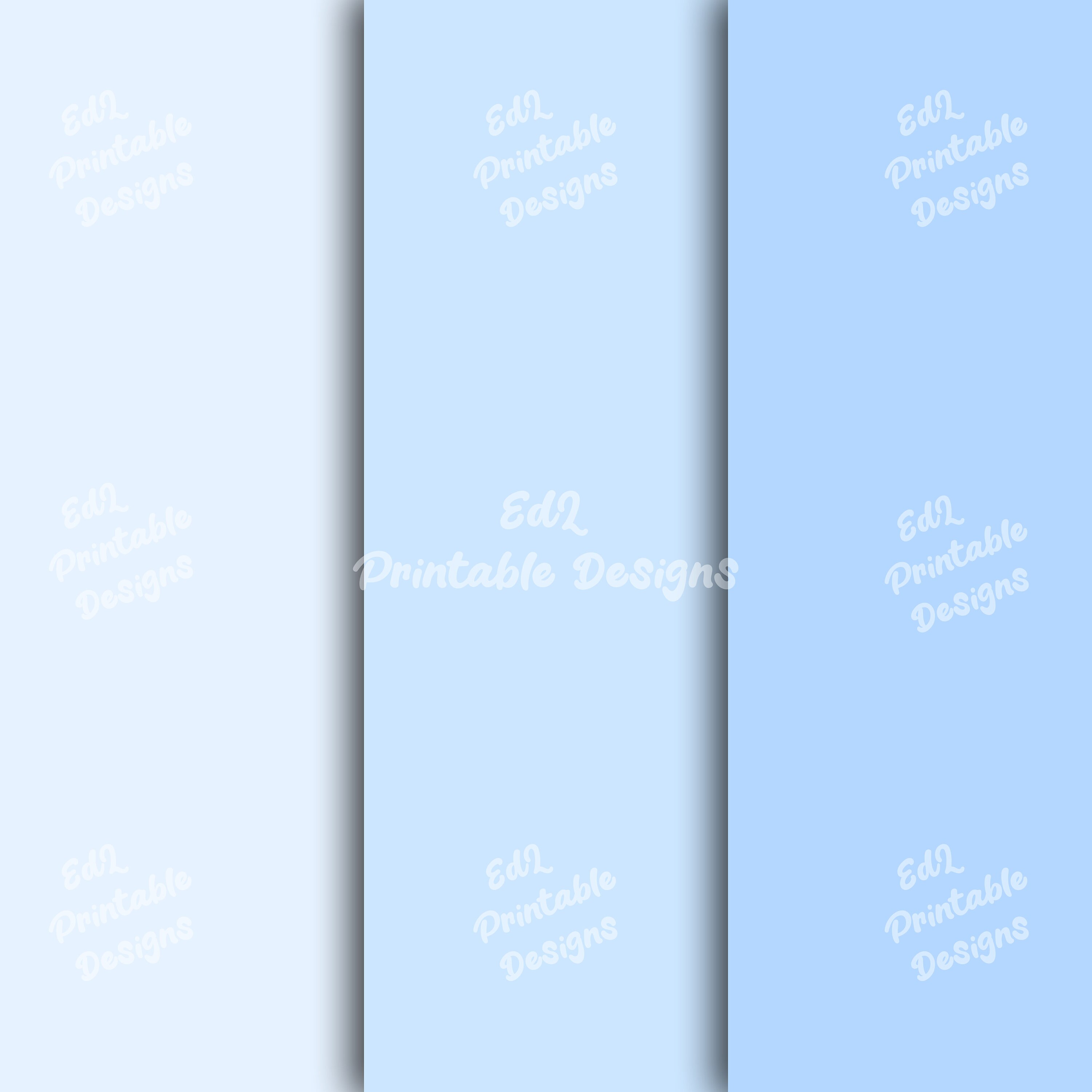 Shades of Blue Digital Paper Pack, Printable Blue Colors Background ...