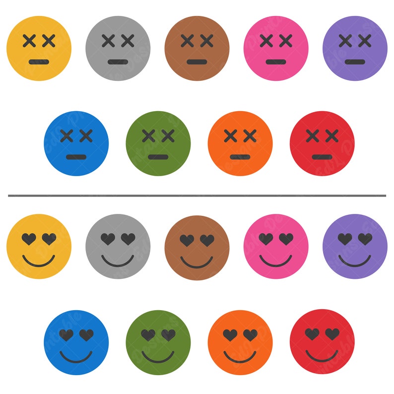 108 Smiley Face Clip Art, Groovy Png, Printable Happy Smiley Faces ...