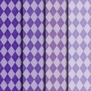 Tinted Argyle Digital Pattern Paper, Diamond Printable Background ...