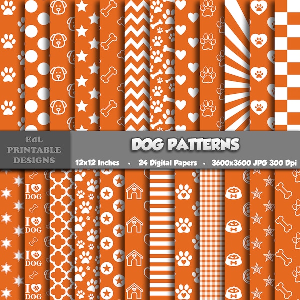 Orange and White - Etsy