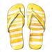 Watercolor Striped Flip Flop Clipart, Summer Sandal Graphics (JPG ...