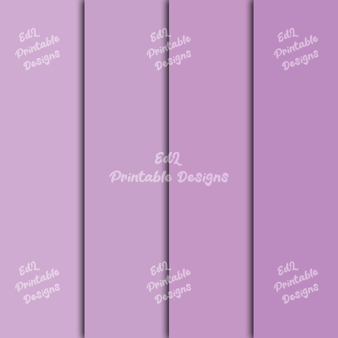 Purple Digital Paper Pack, Solid Color Scrapbook Backgrounds (set of 20 ...