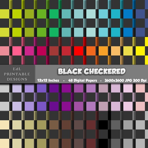 Grid Wrapping Paper - Etsy