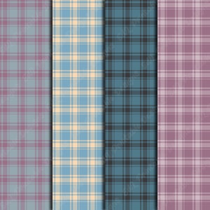 Soft Color Tartan Digital Paper, Printable Plaid Background, Boho Earth ...