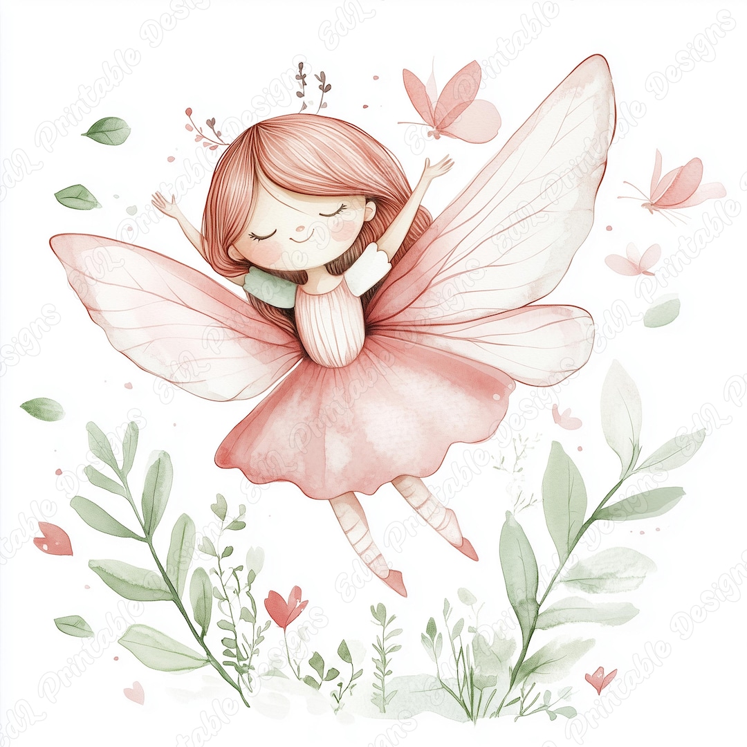 20 Cute Little Fairy Clip Art, Imagens imprimíveis de fadas caprichosas ...