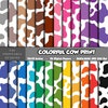 Cow Print Seamless Pattern, Black and White Digital Paper (PNG) - Etsy UK