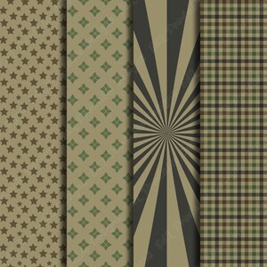 Military Colors Digital Pattern Paper, Camouflage Printable Background ...