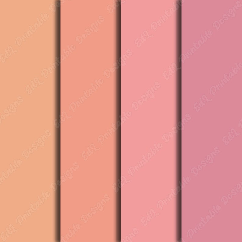 Pastel Colors Digital Paper, Soft Plain Backgrounds (set of 24) - Etsy