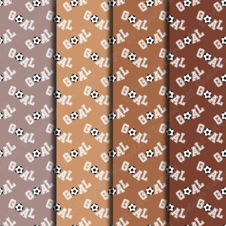 Soccer Ball Digital Paper, Sports Theme Pattern (digital Download) - Etsy