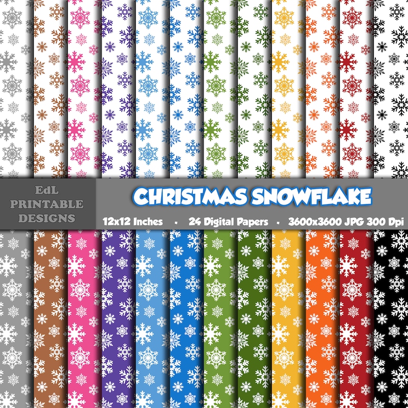 Snowflake Confetti - Etsy