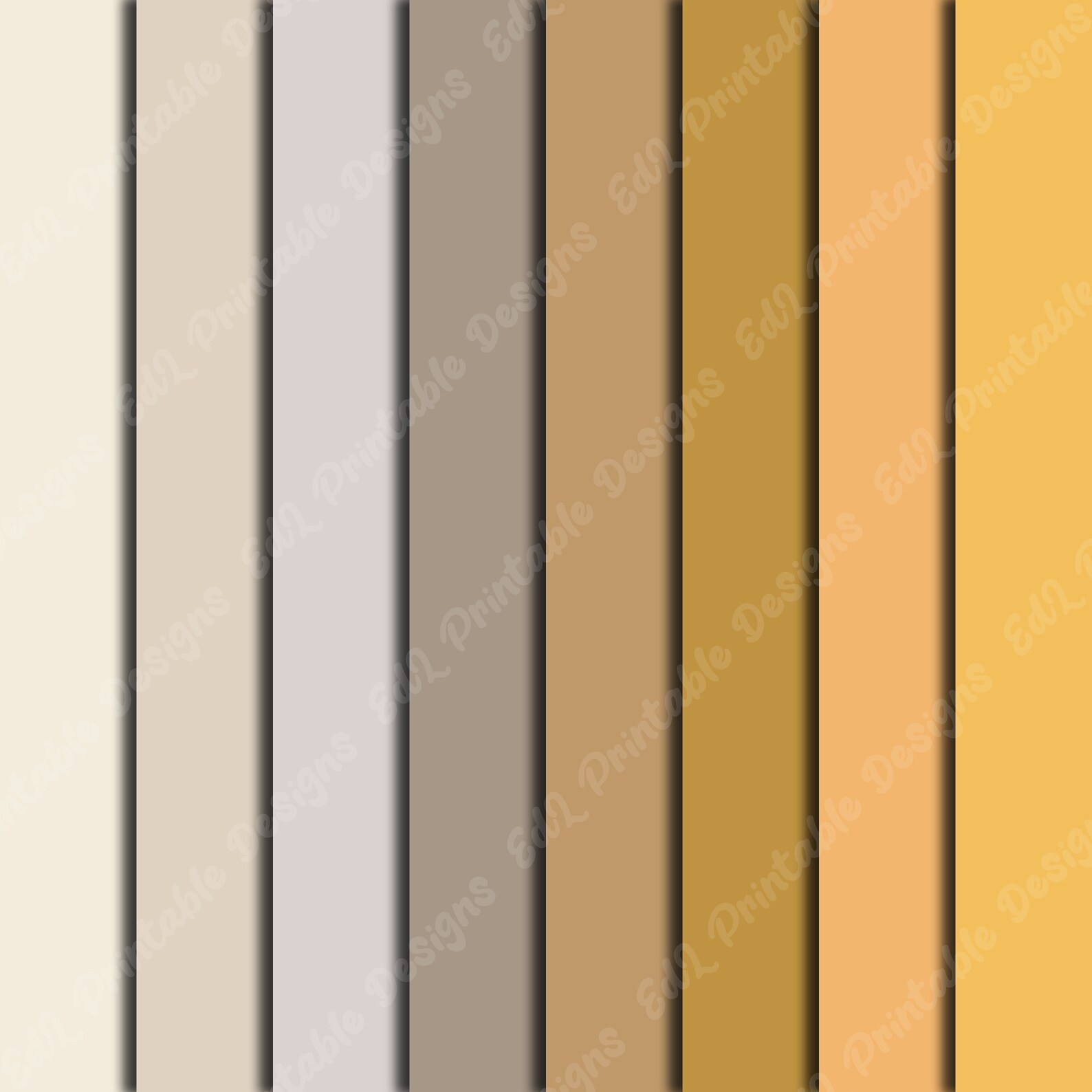 Boho Earth Tones Digital Paper, 56 Solid Color Seamless Patterns ...