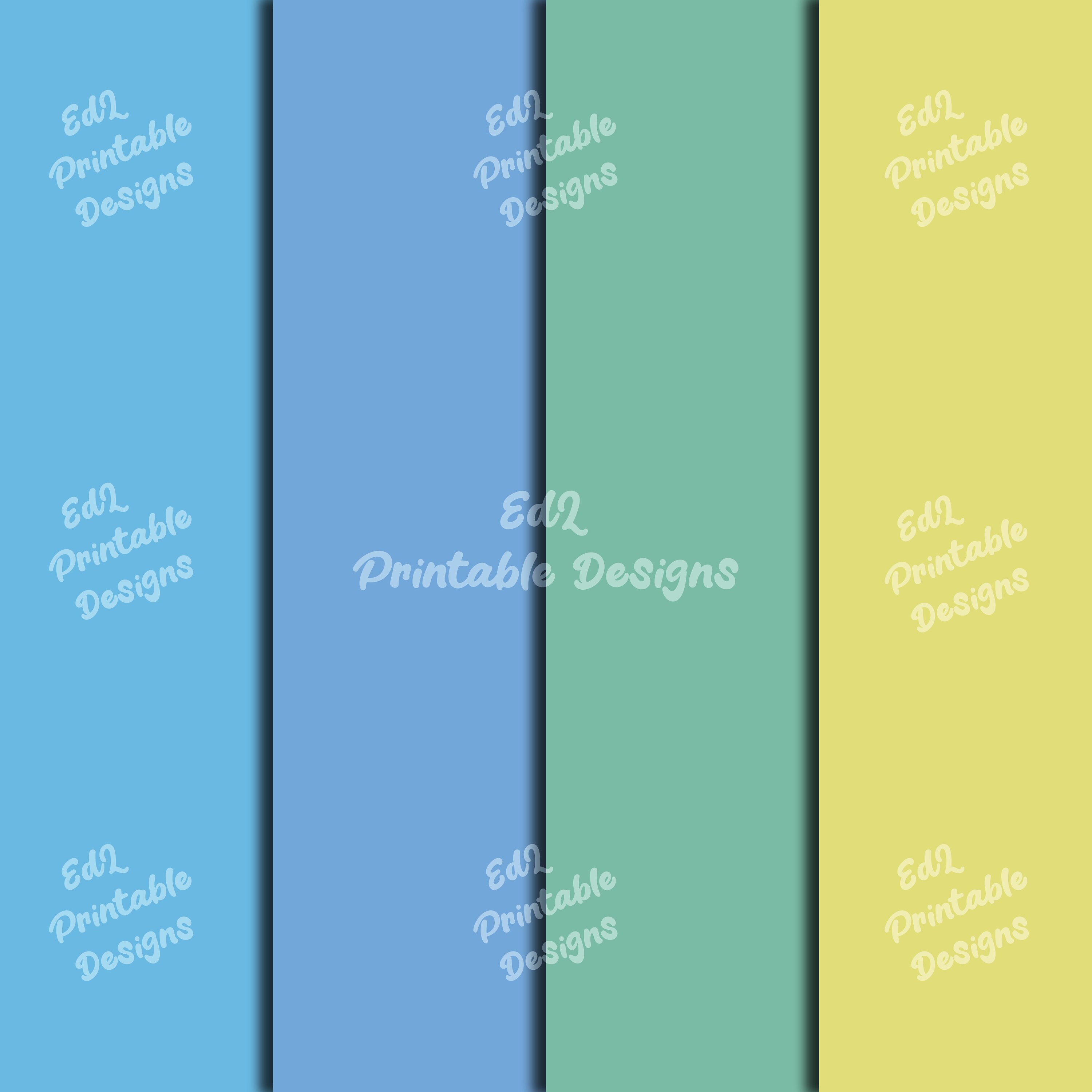 Pastel Colors Digital Paper Solid Soft Printable Background - Etsy