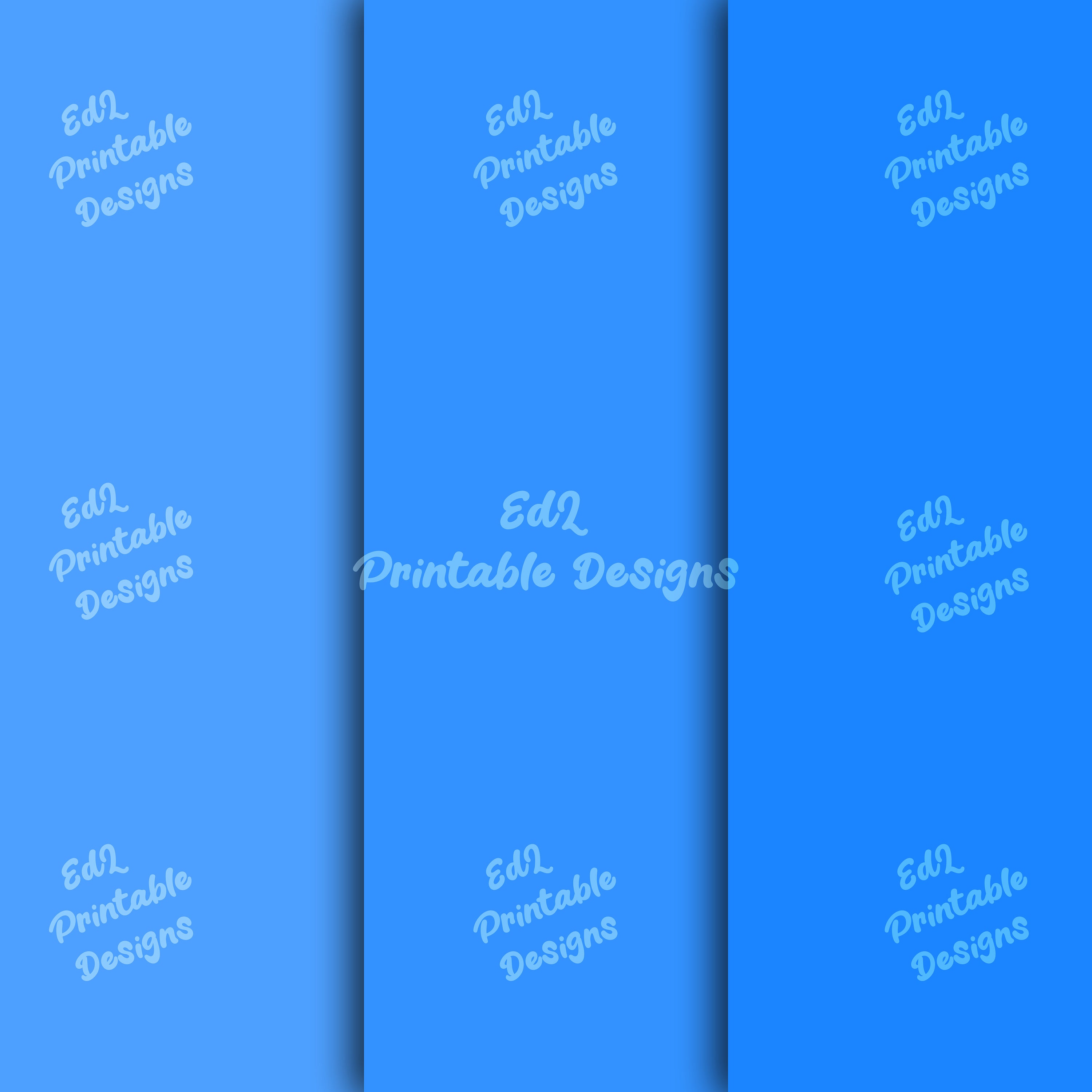 Shades of Blue Digital Paper Pack, Printable Blue Colors Background ...