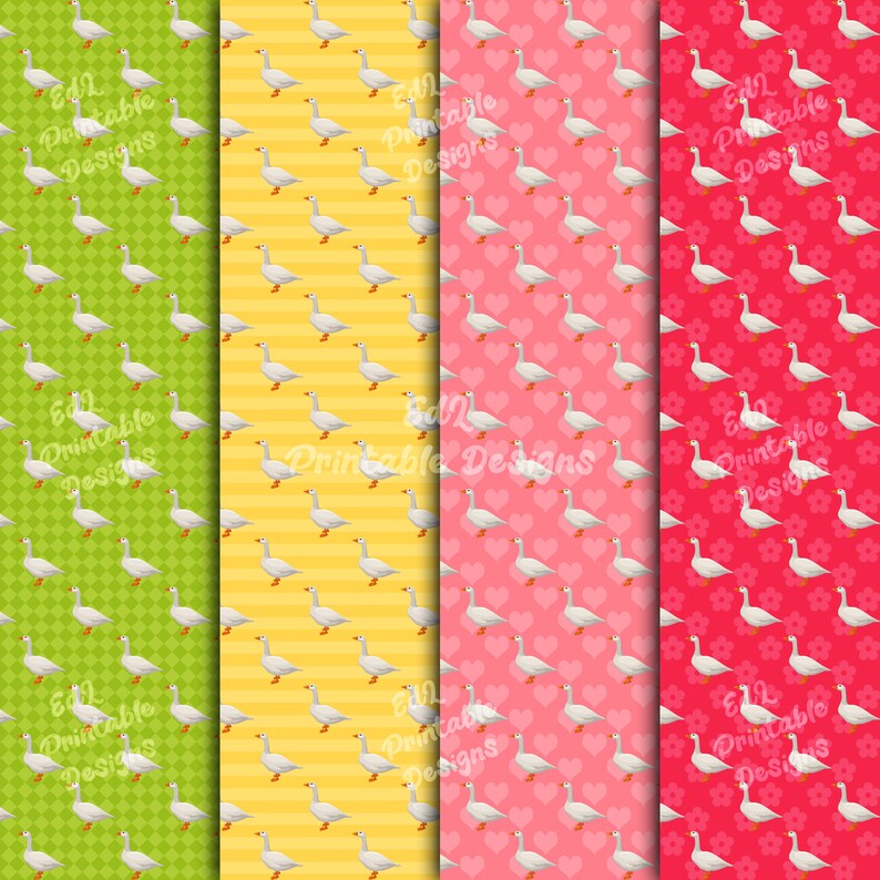 Cute Farm Animals Digital Paper Pack, Sheep Printable Background ...