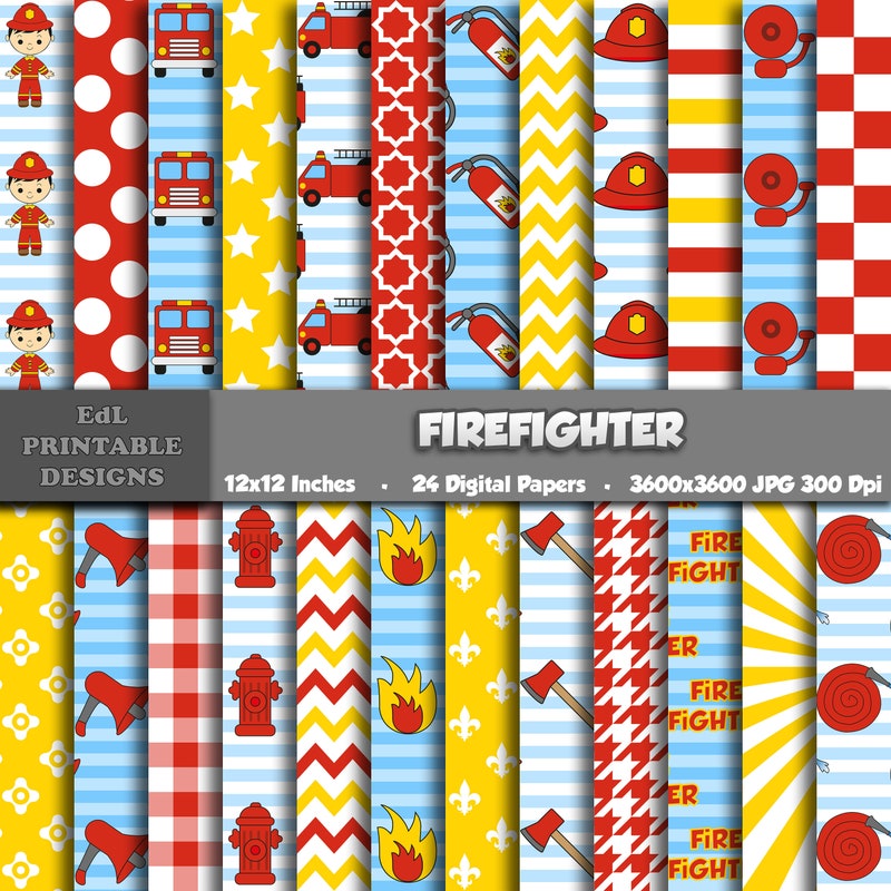 Fire Truck Nursery - Etsy