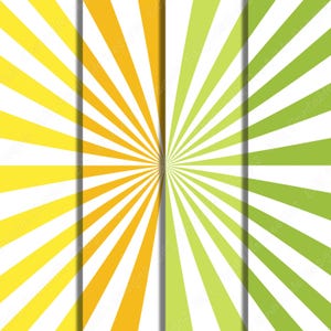 Sunburst Digital Paper, Superhero Comic Style Printable Background ...