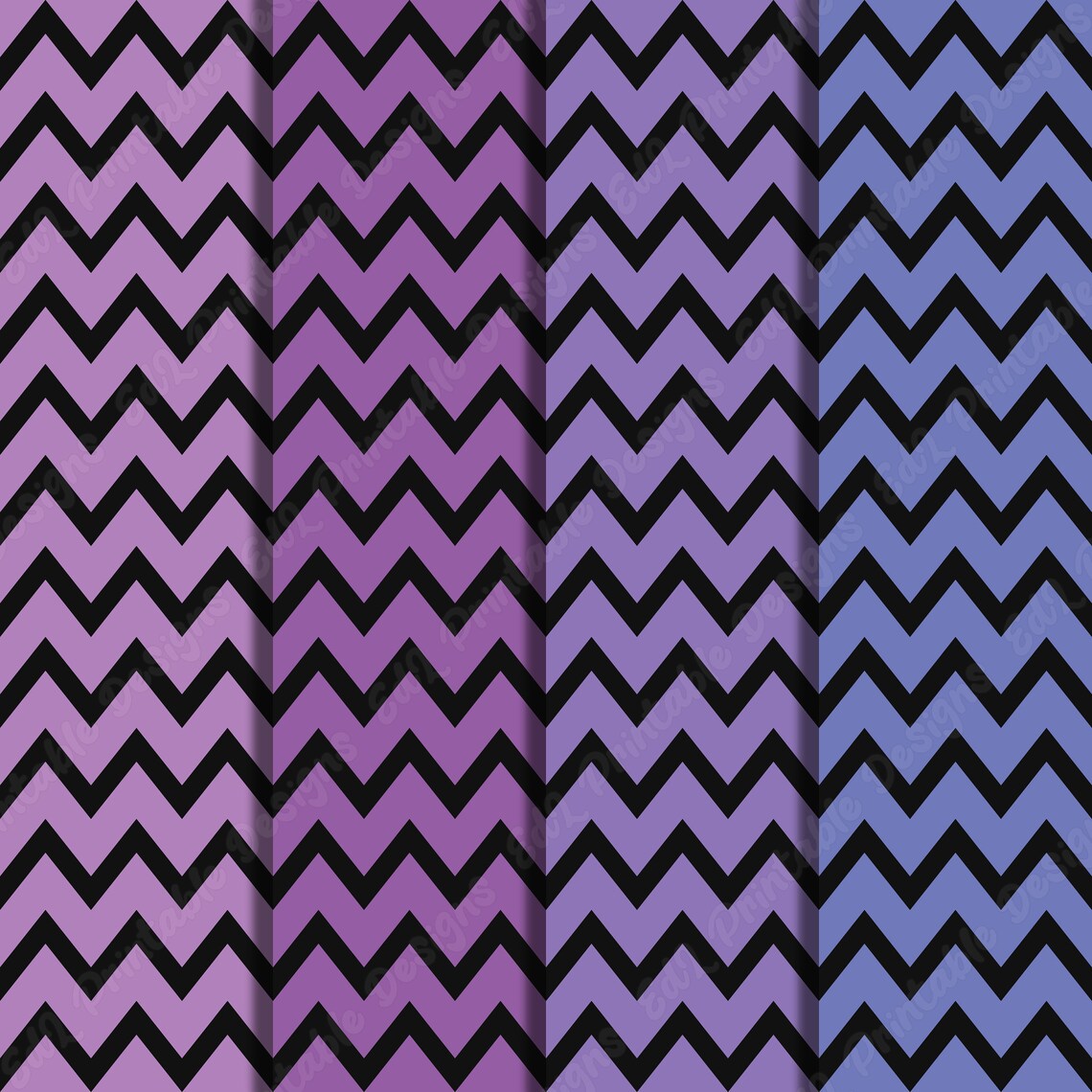 Black Chevron Stripes Digital Paper, Zig Zag Pattern, Lines Background ...