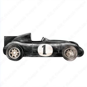 20 Cute Race Car Clip Art, Nursery Sports Car Printable Images, Kids ...