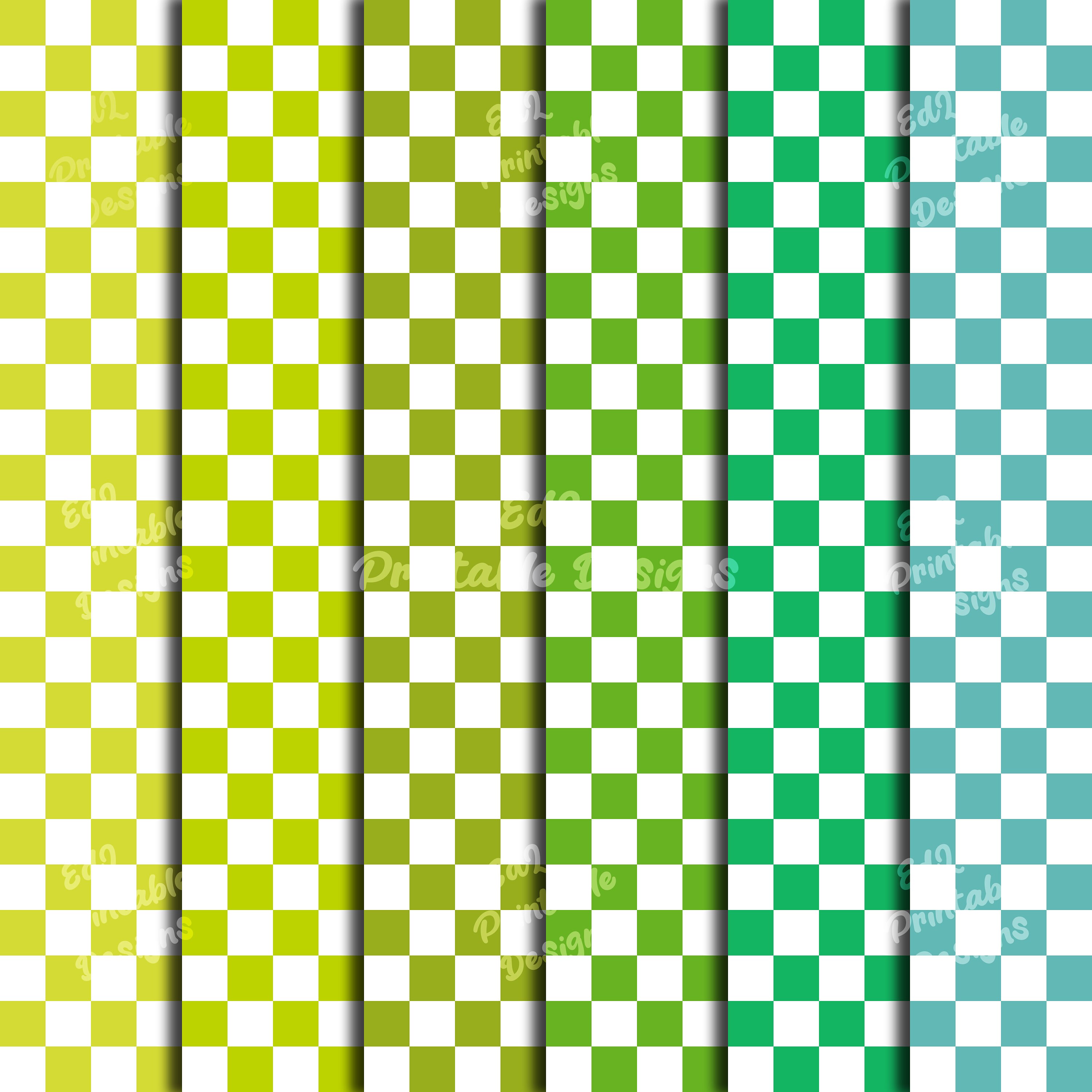 Checkered Digital Paper, Checkerboard Printable Background, Checker ...